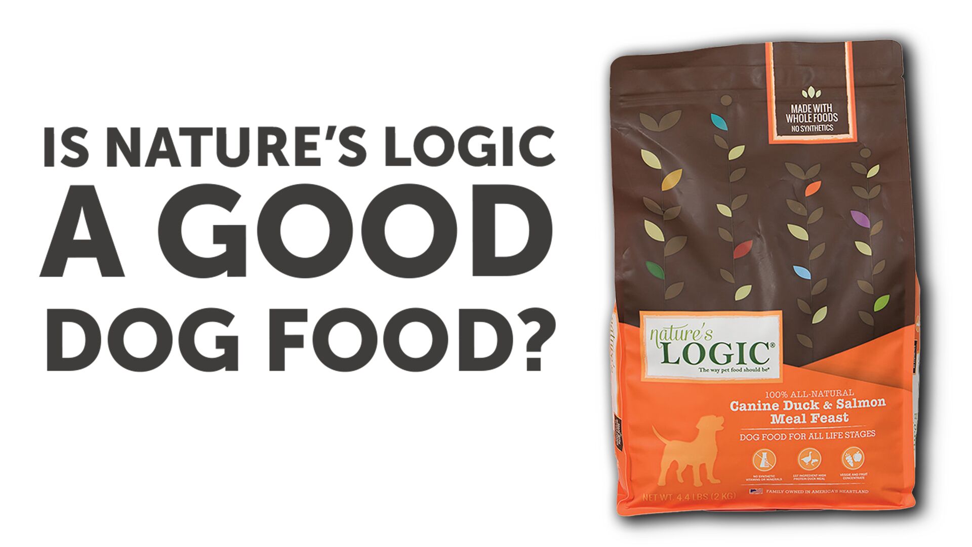 Nature's Logic › Dog Food Reviews