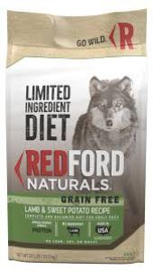 Redford Naturals Limited Ingredient Grain-Free Lamb & Sweet Potato Dog ...
