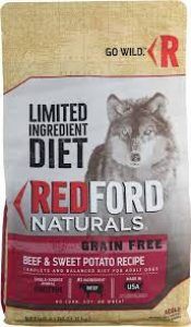 Redford Naturals Limited Ingredient Grain-free Beef & Sweet Potato Dog ...