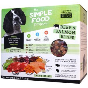 The Simple Food Project Beef & Salmon Recipe Freeze-Dried Dog Food ...