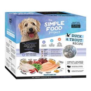 The Simple Food Project Duck and Trout Recipe Freeze-Dried Dog Food ...